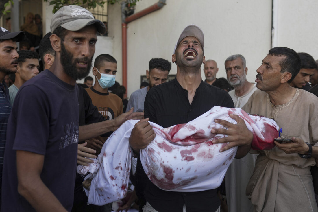 59 Palestinians in Gaza are killed by Israeli airstrikes or shot dead ...